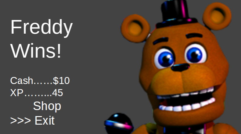 Battle Won Screen image - FNAF World Fight Club - IndieDB