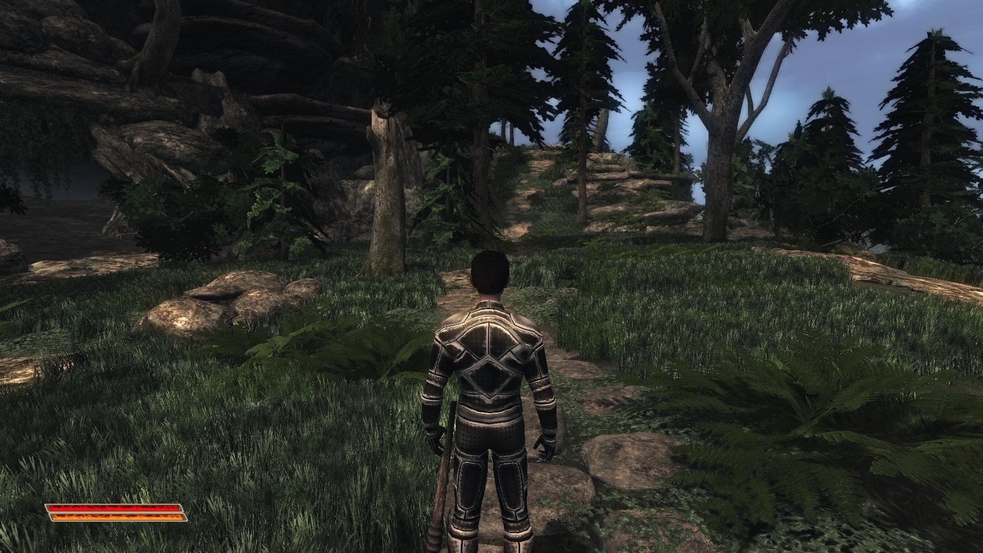 Some screens of the starting area of The Outlander image - IndieDB