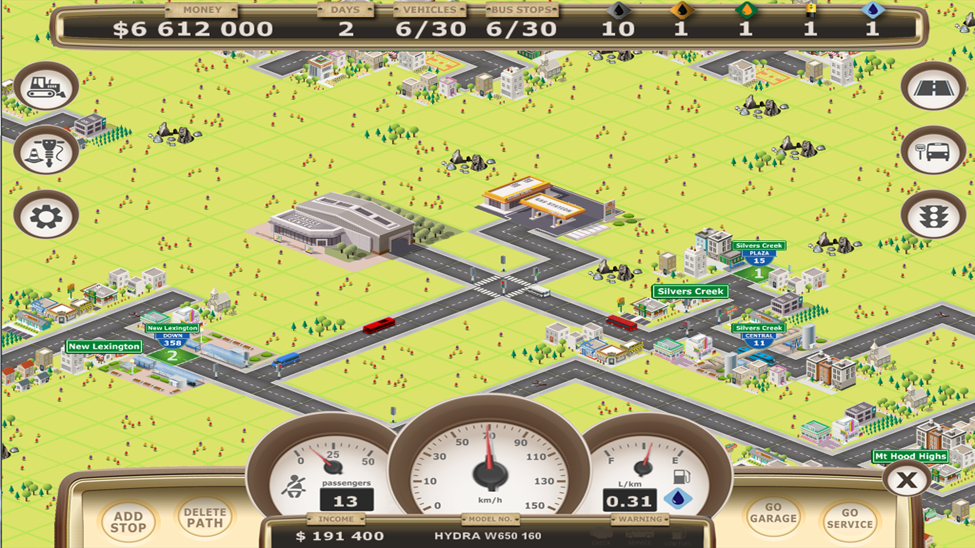Screenshots image - Bus Tycoon ND (Night and Day) - IndieDB