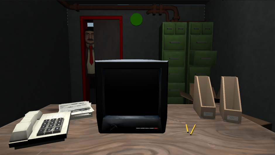 First office in development image - Bleeper - IndieDB