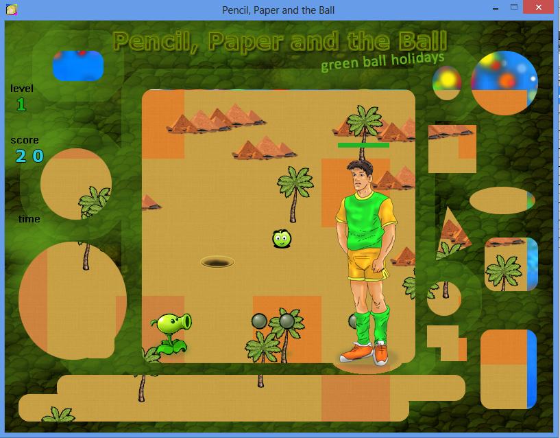 Pencil Paper and the Ball PC game image - IndieDB