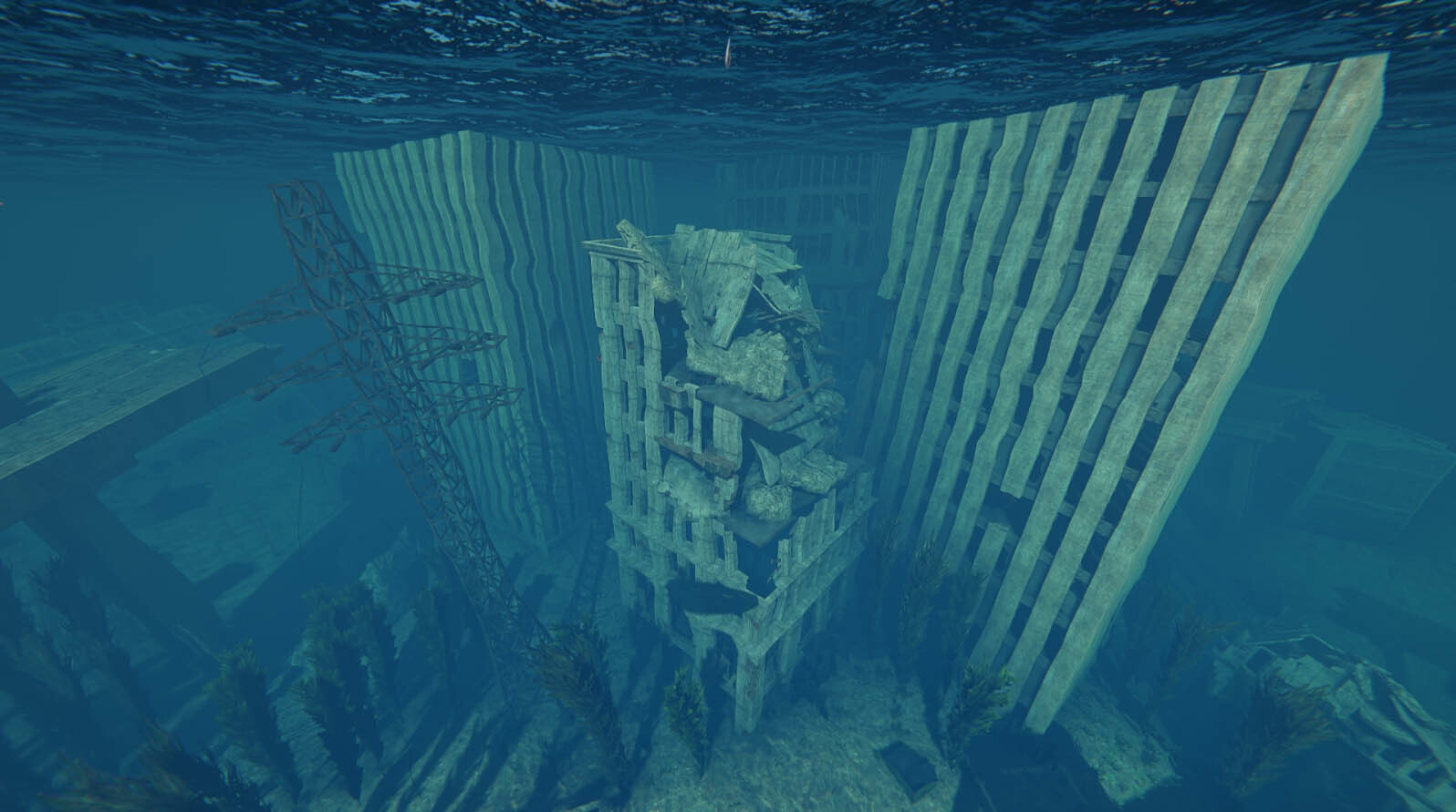 Sunken Downtown image - Sunkenland (Waterworld-Themed Survival) - IndieDB
