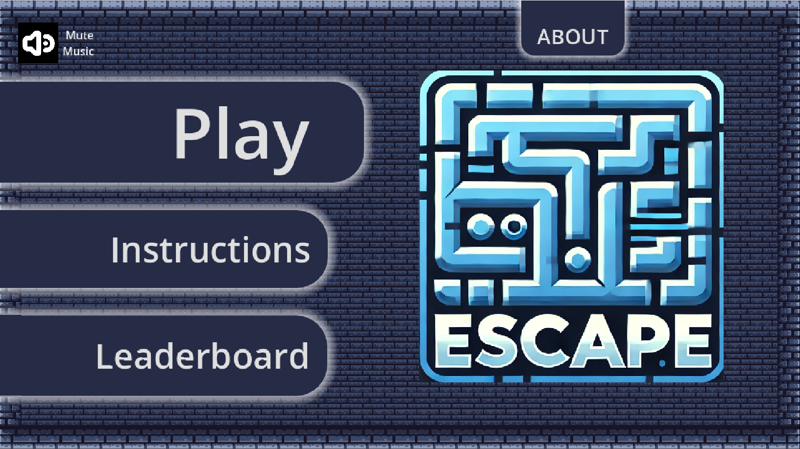 MainMenu 4 image - Maze Escape (Puzzle based game) - IndieDB