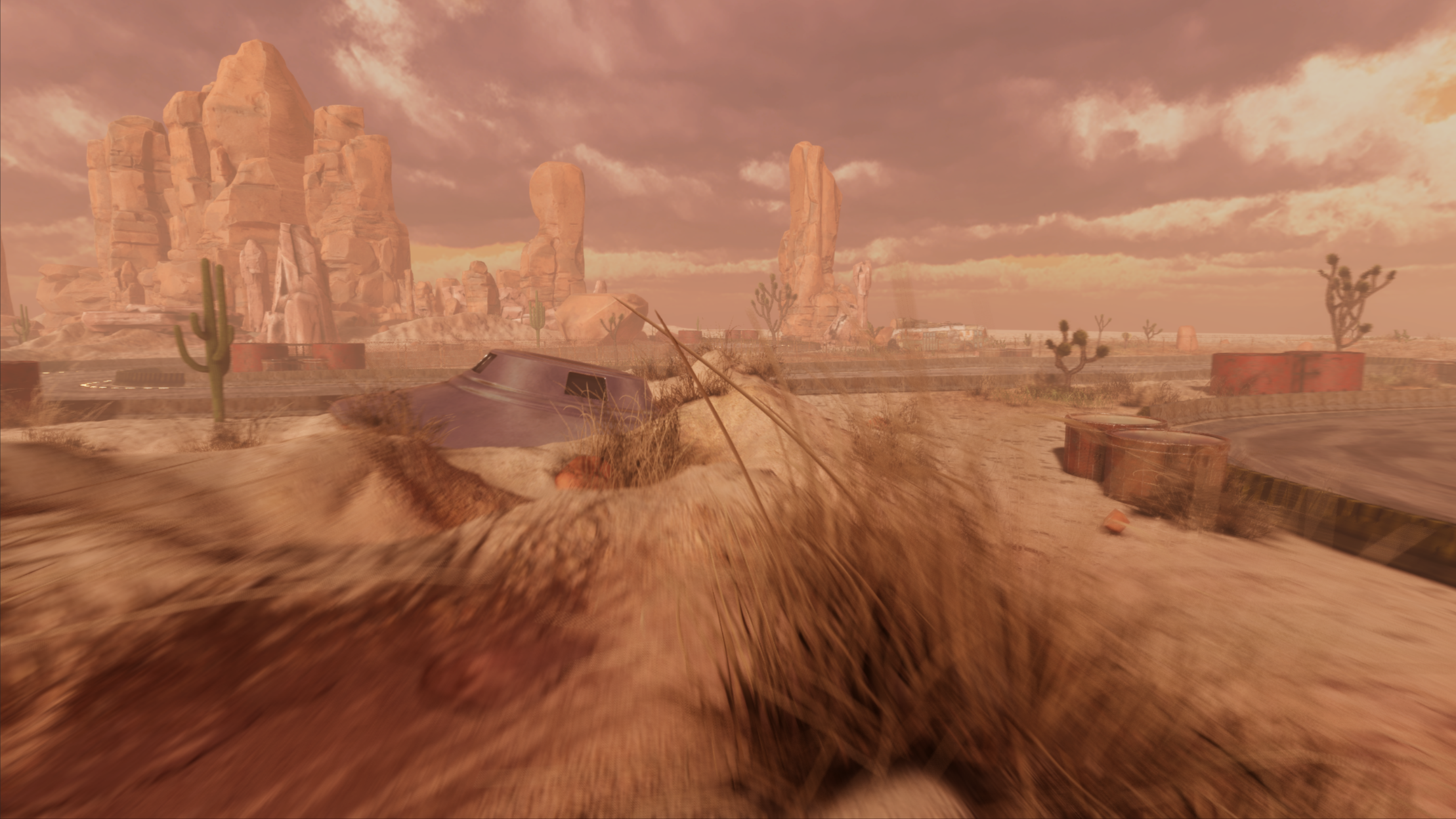 dc wasteland 02 image - Deaths Circuit - IndieDB