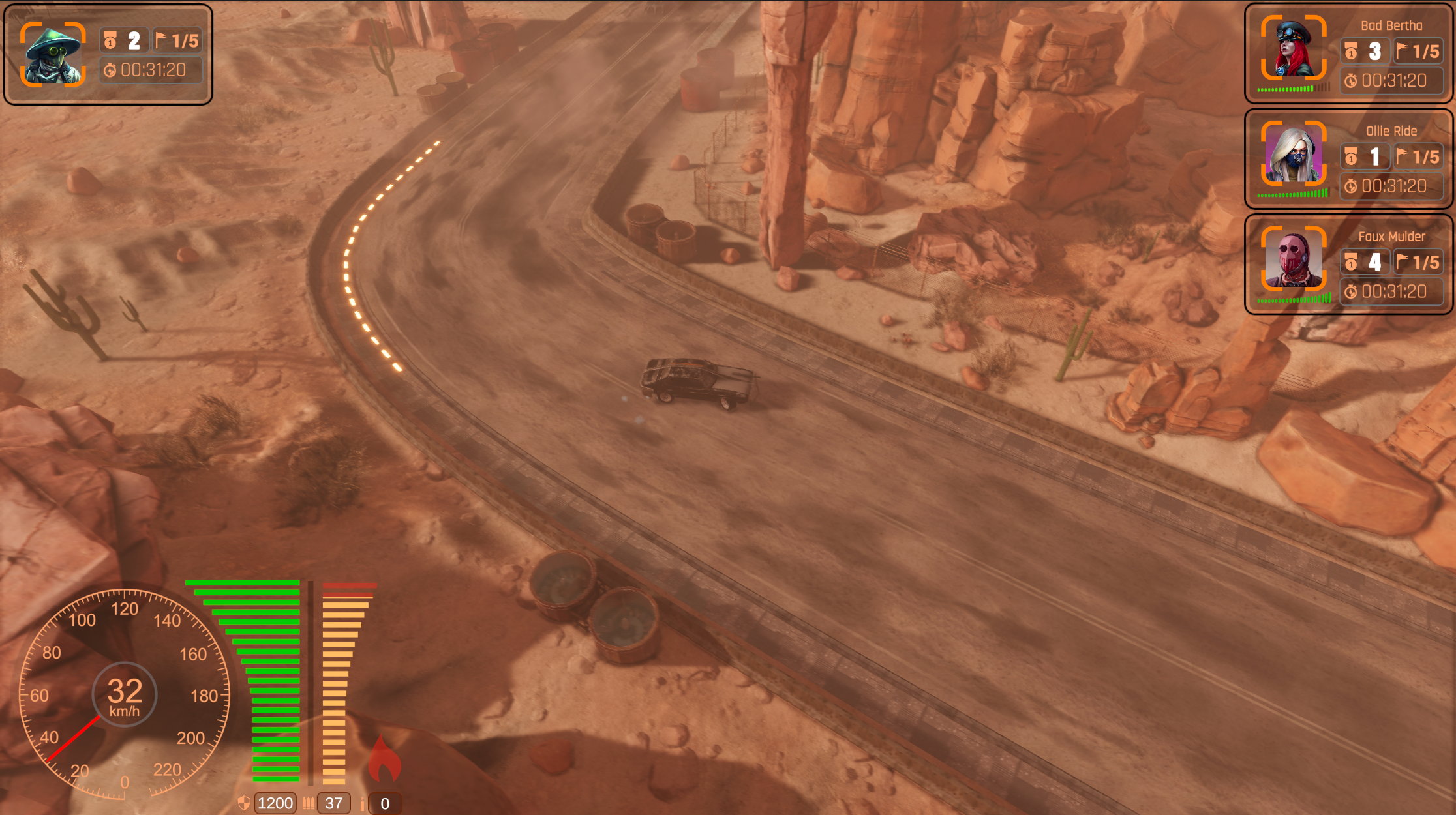 dc wasteland 05 image - Deaths Circuit - IndieDB
