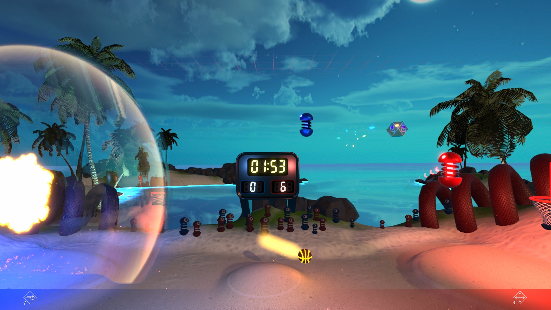 bomb beach 2 image - Basket Bots - IndieDB
