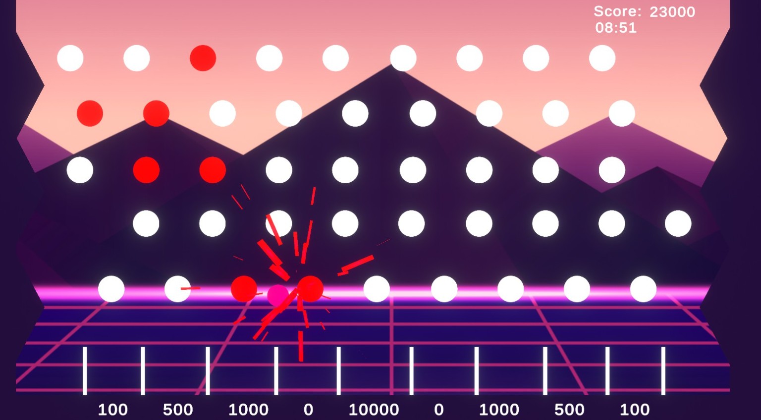 2D Retro Plinko Windows game - IndieDB