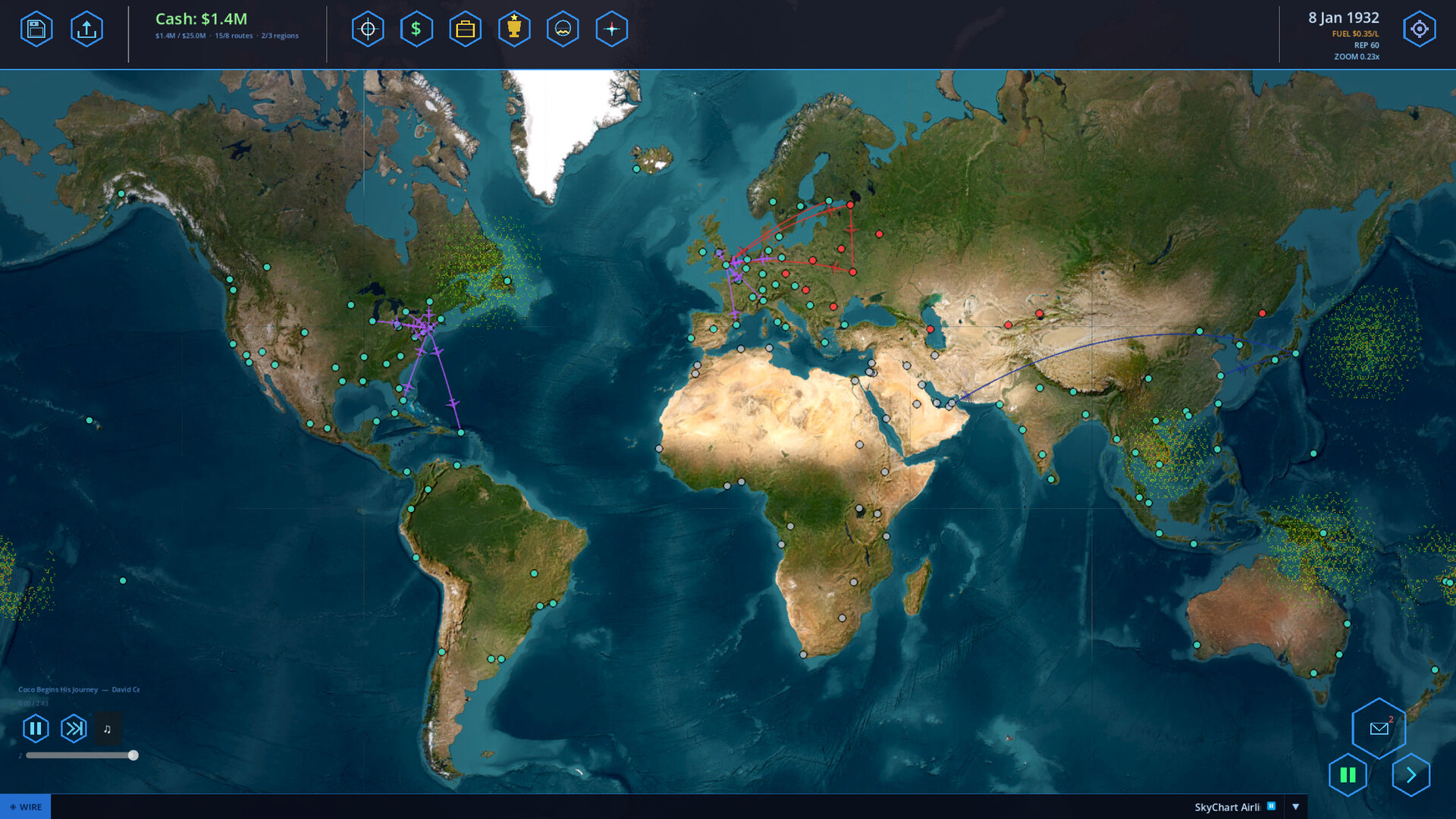 SkyChart: Airline Executive Windows, Mac, Linux game - IndieDB
