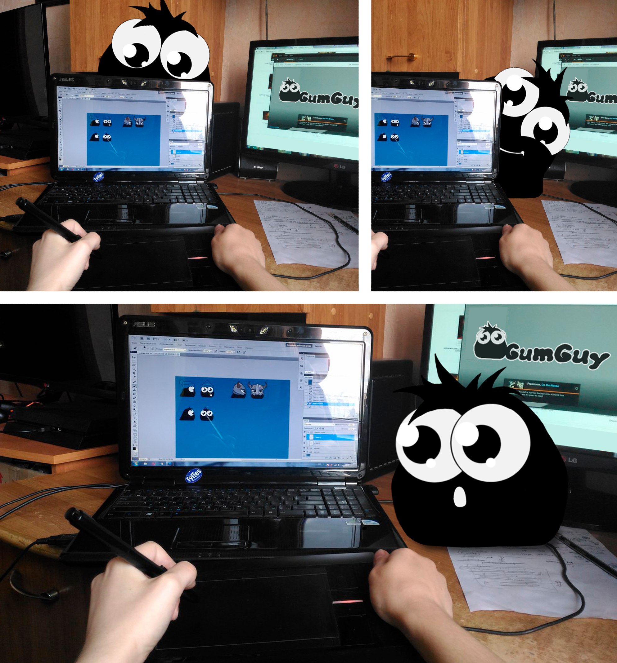 Gum Guy giveaway 50 copies on Steam ends Jan 14 2017 - IndieDB