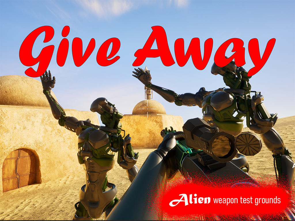 Alien Weapon Test Grounds giveaway 100 copies on Steam ends Nov 24 2024 ...