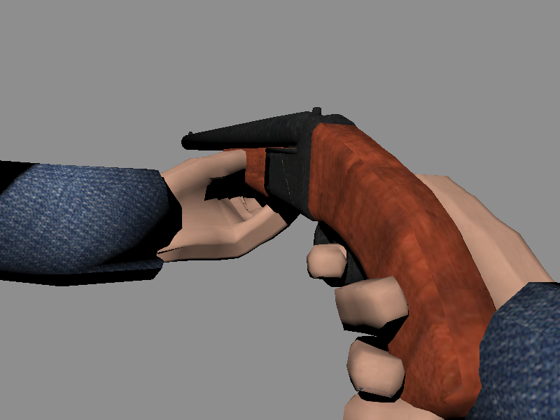 Sawed off shotgun image - 3D Artists Group - IndieDB