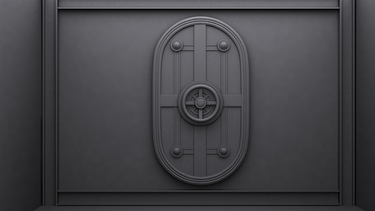 wip hipoly scifi submarine door image - 3D Artists Group - IndieDB