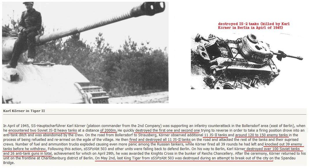 Karl Körner better than Michael Wittmann? yes image - Tank Lovers Group ...