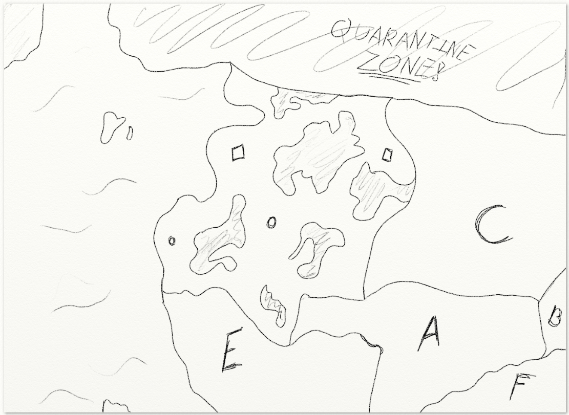 "Safe Haven" Sector Main and Minimaps. image - Bazul - IndieDB