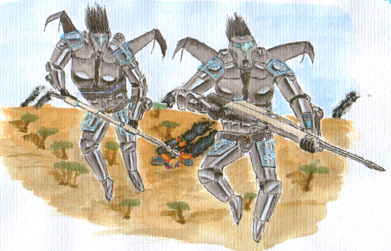 Harpy battlesuit image - Coldfinger - IndieDB