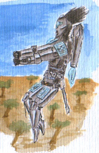 Harpy battlesuit image - Coldfinger - IndieDB