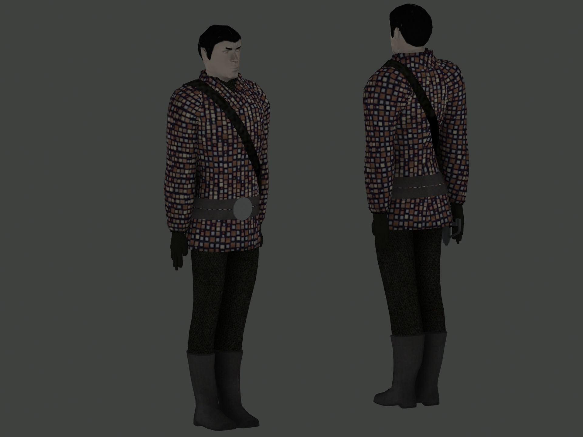 Romulan officer WIP image - Attila1945 - IndieDB