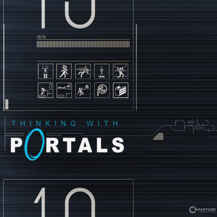 Thinking with portals alt. image - newnowmusic - IndieDB
