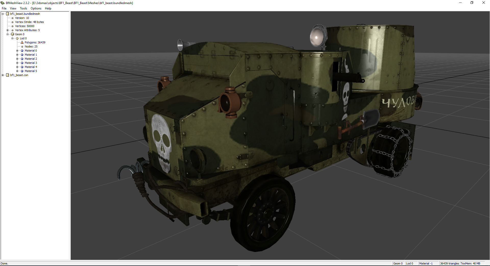 BF1 Beast Garford-Putilov image - Demon_from_pripyat - IndieDB
