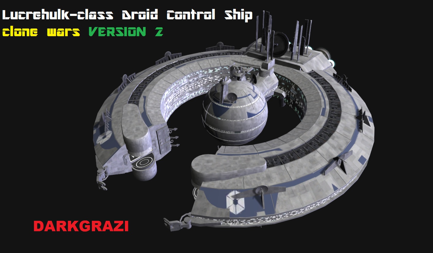 Lucrehulk class Droid Control Ship CLONE WARS image - BlackClone ...