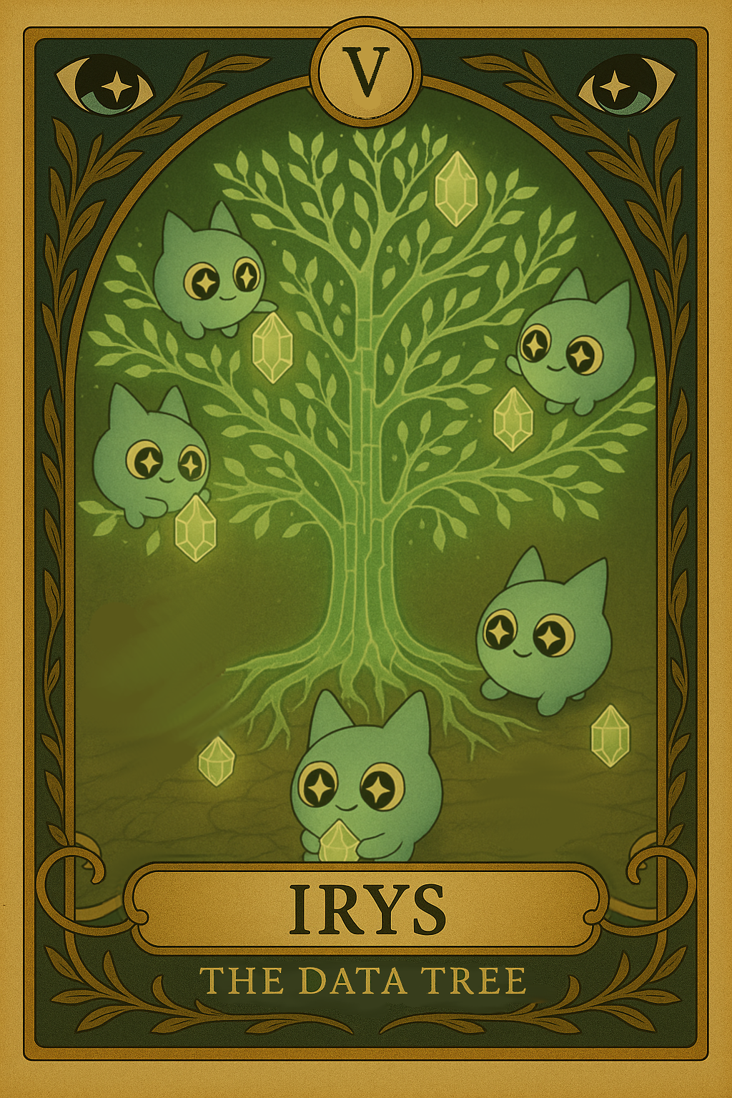 The Irys Arcana I - VII Tarot of Pure Data news - Crypt-O-Crush - ModDB