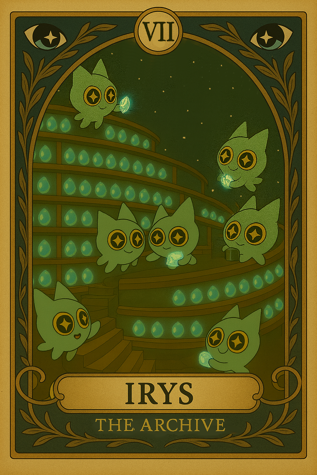 The Irys Arcana I - VII Tarot of Pure Data news - Crypt-O-Crush - ModDB