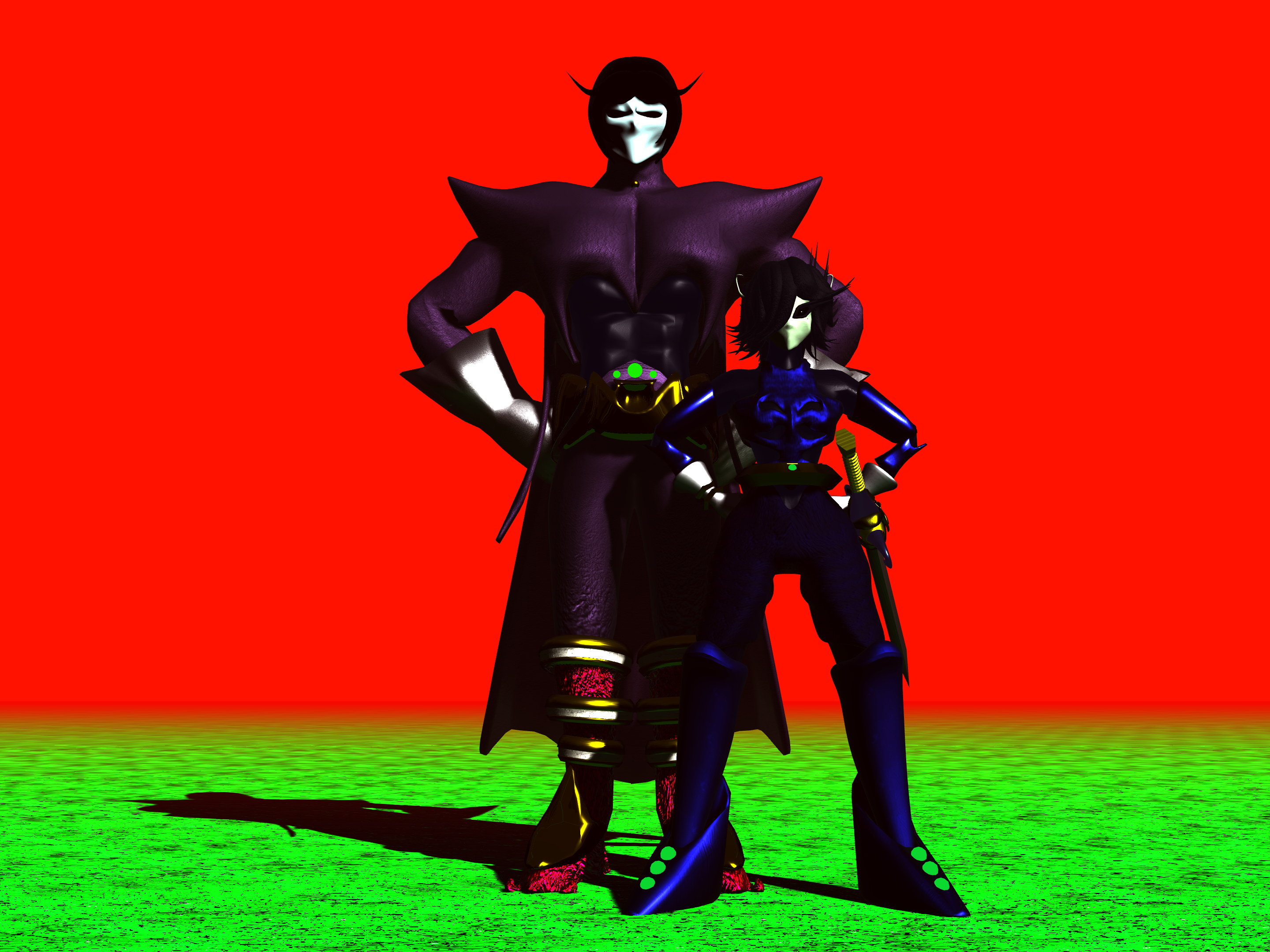 Kathro Prage and Semiah The Conqueror, Acid Code (2025) Video Game ...