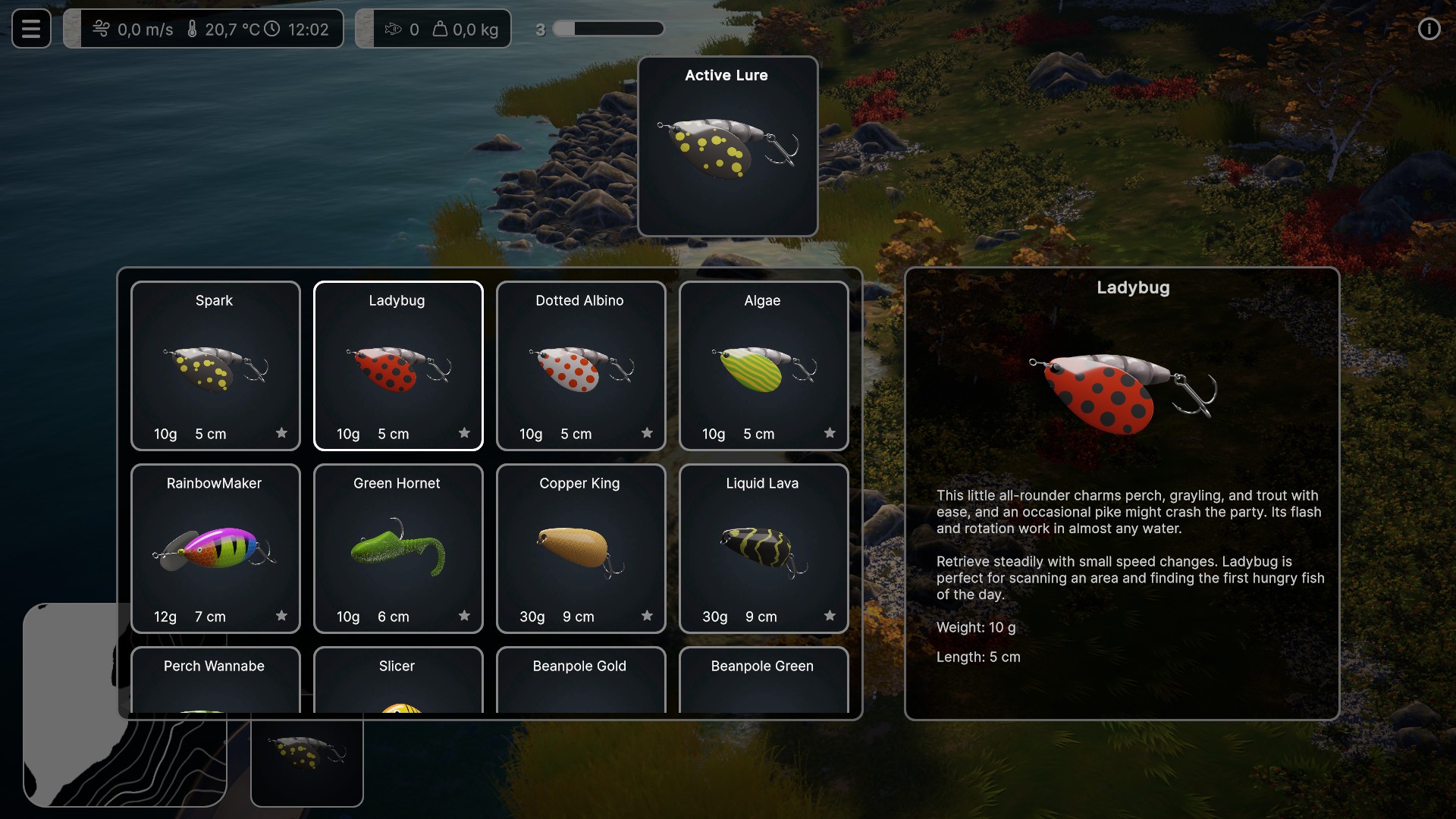 Lost Lures, a game about fishing built around patience and learning ...