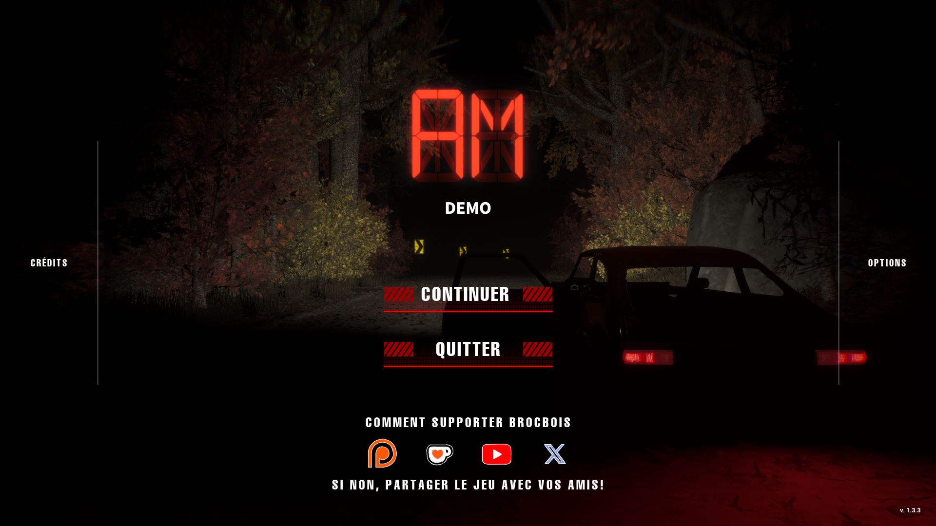 Big Language Update! feature - AM - Car Horror Demo - ModDB