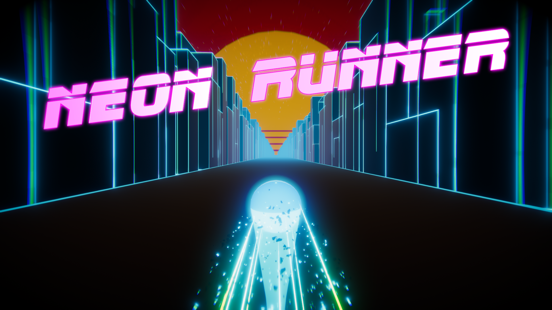 Neon Runner Windows game - IndieDB