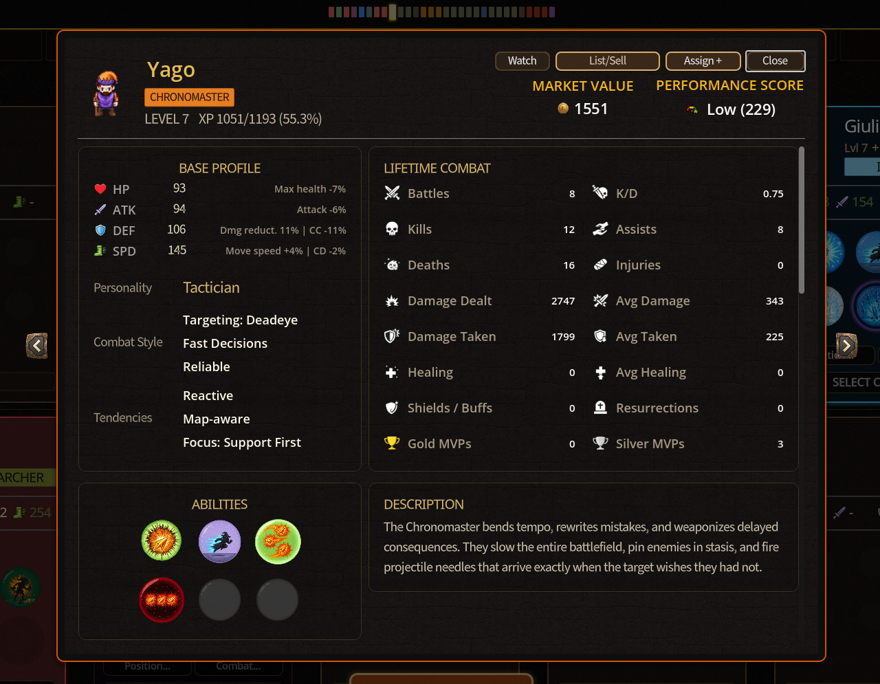Eslabong - New Demo Content and the Chronomaster class news - IndieDB